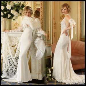 Wedding Gowns the Roaring Twenties Way - Bridezilla